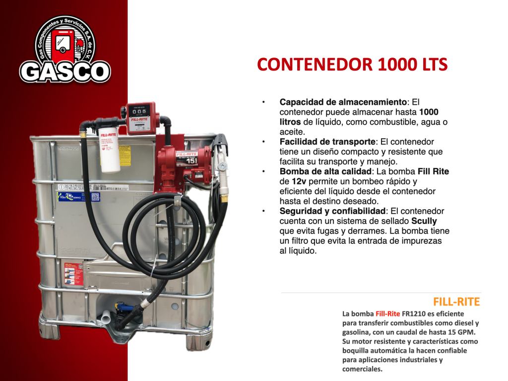 GASCO | Contenedor 1000 Lts. – GASCO